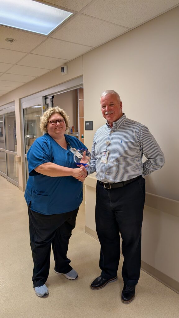 Garland Named MCCH Employee of the Month - Murray-Calloway County Hospital