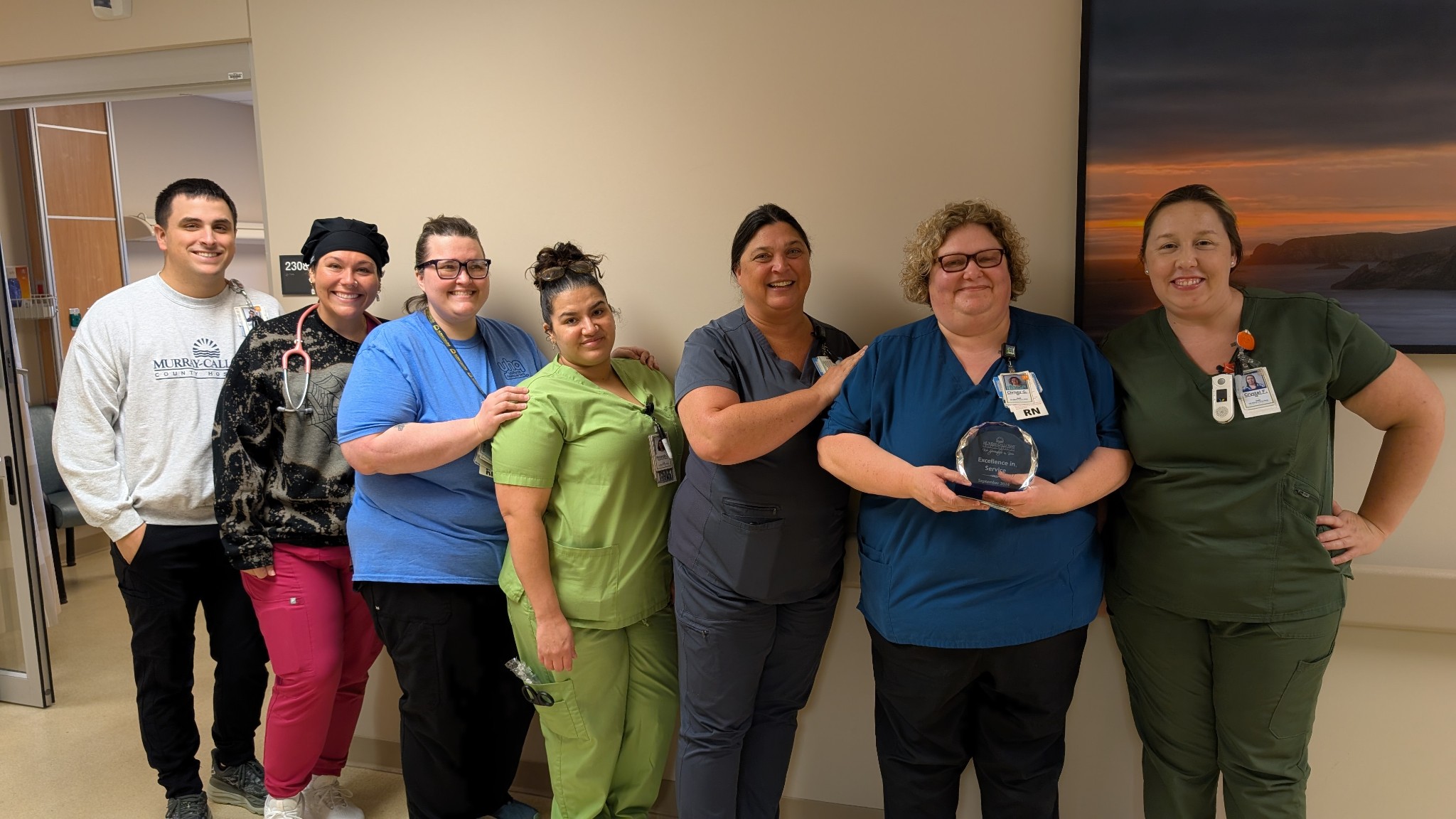 Garland Named MCCH Employee of the Month - Murray-Calloway County Hospital
