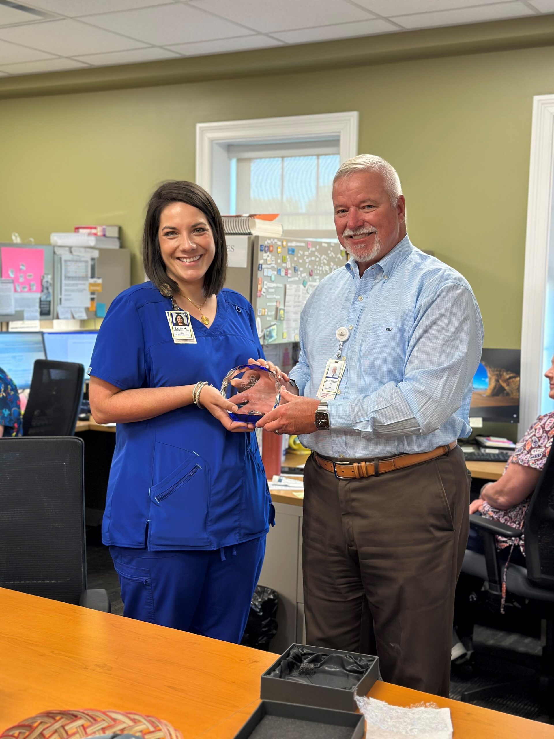 Hoover Name Employee of the Month at MCCH - Murray-Calloway County Hospital